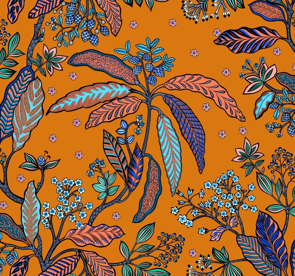 BIBI FOND MANDARINE - Thevenon 1908